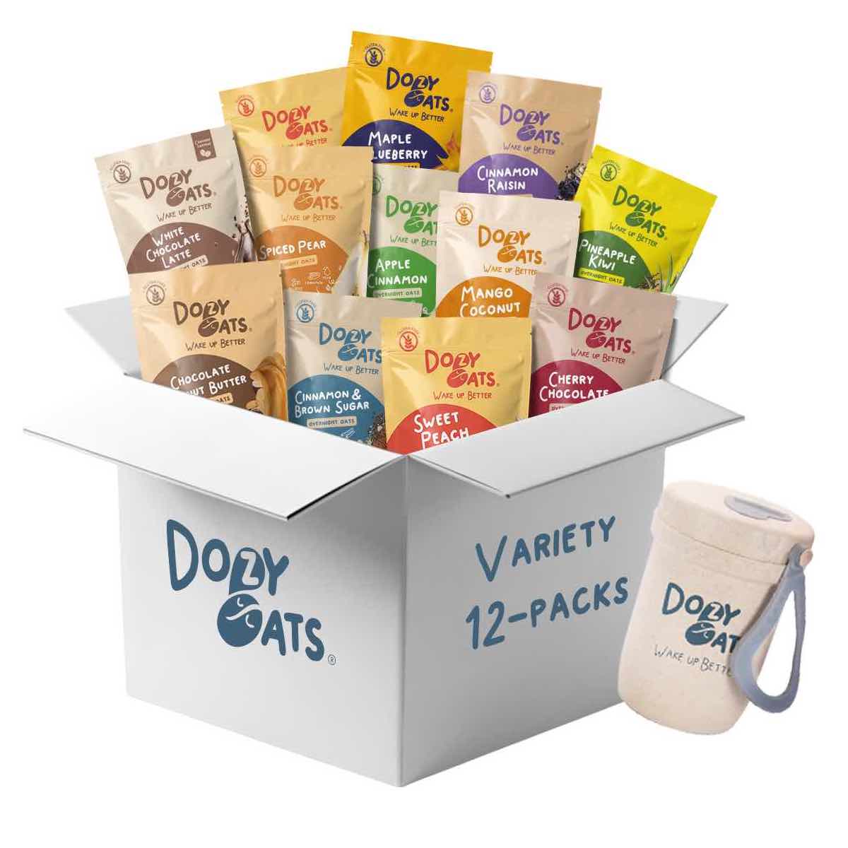 Variety 12-Packs – Dozy Oats
